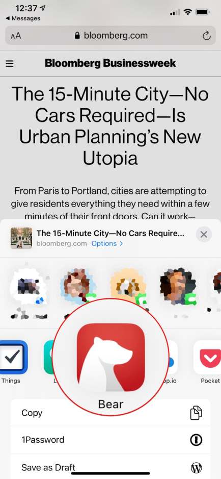 Bear 101: All the ways to get content into Bear