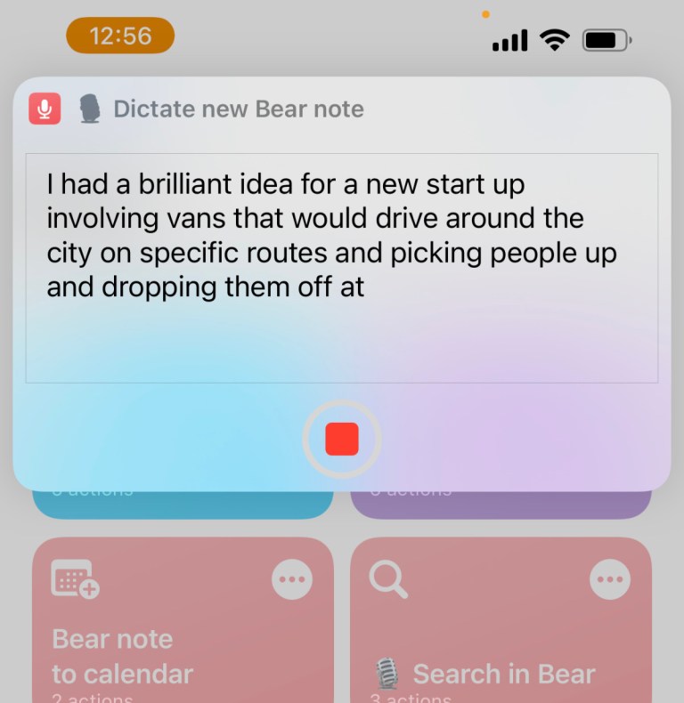 Automate your notes with Shortcuts and Bear