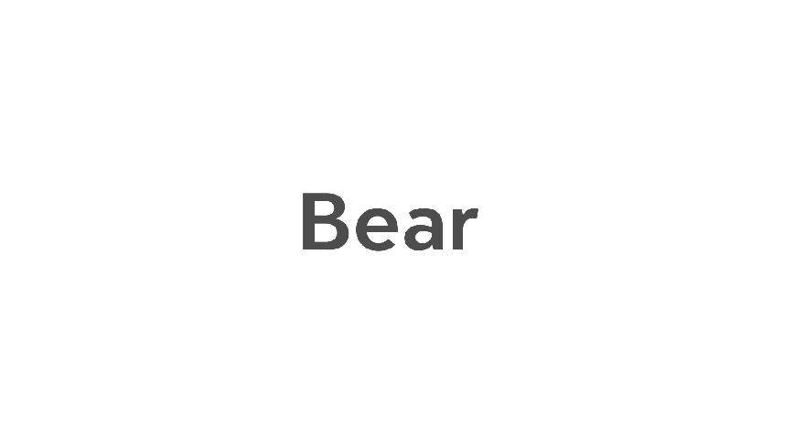 Meet Bear Sans, the new (type)face of Bear